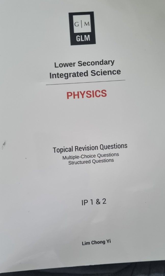 GLM lower secondary science, Hobbies & Toys, Books & Magazines ...