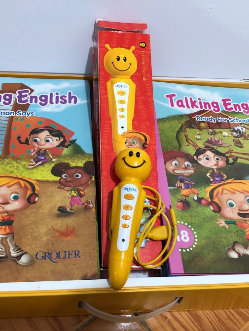 Grolier Talking English, Hobbies & Toys, Toys & Games on Carousell