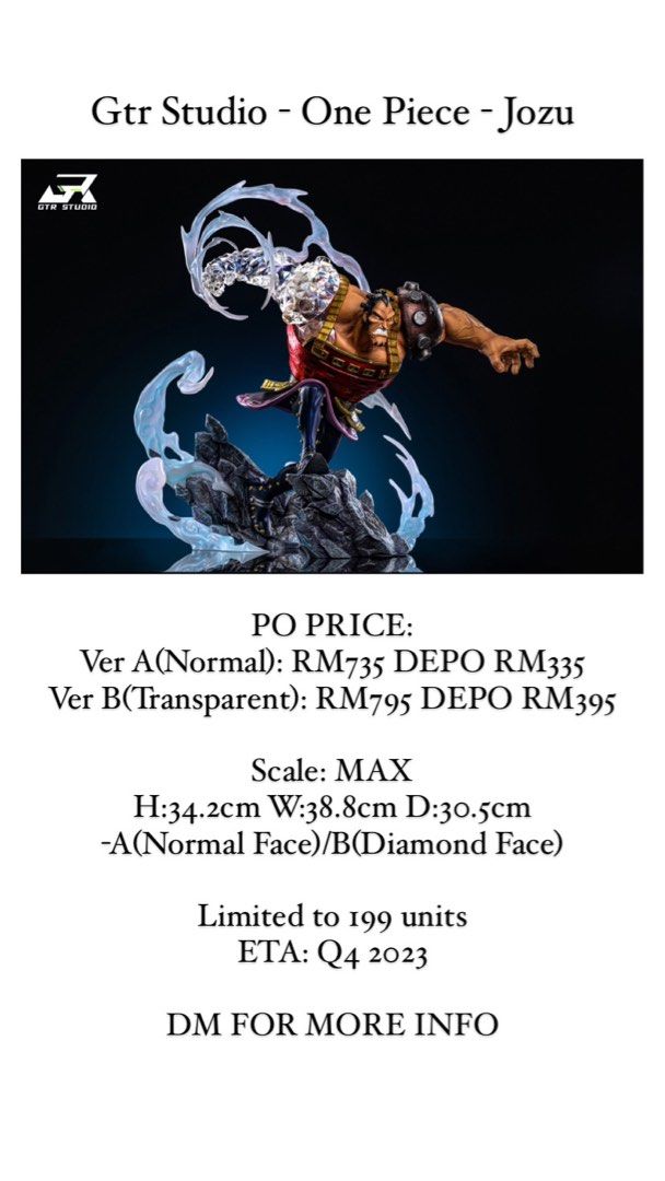 Gtr Studio - One Piece - Jozu, Hobbies & Toys, Toys & Games on Carousell