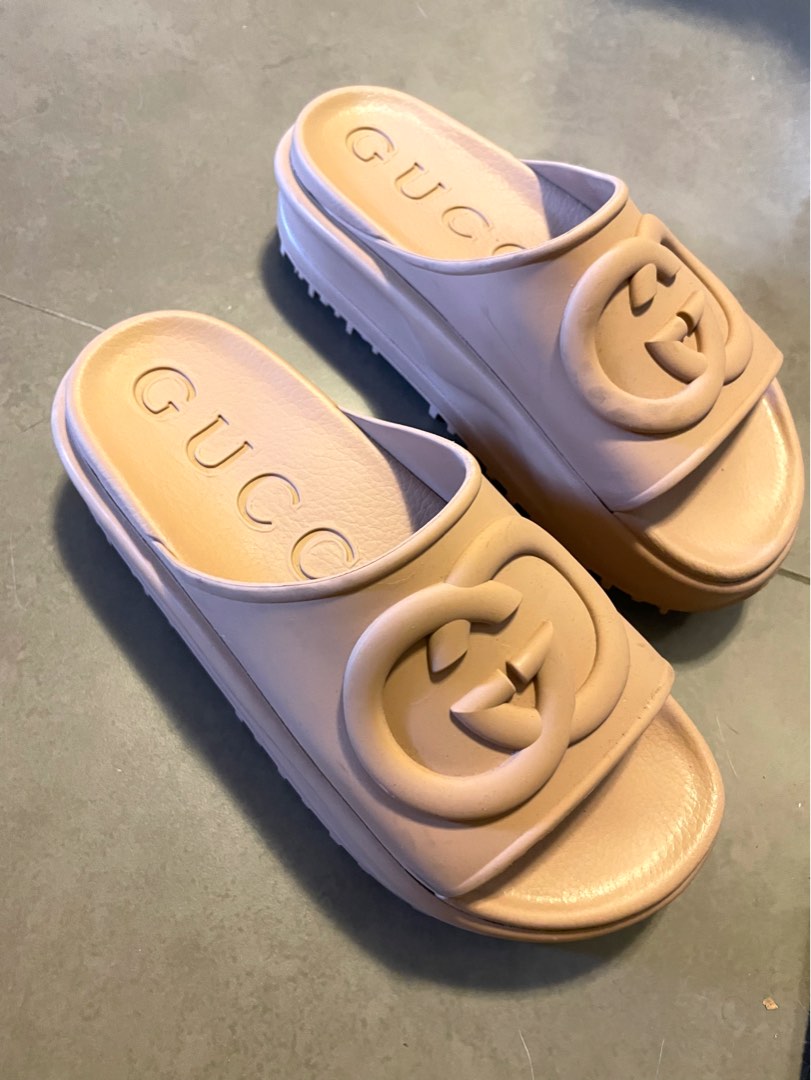Gucci - Platform Slides, Women's Fashion, Footwear, Flipflops and ...