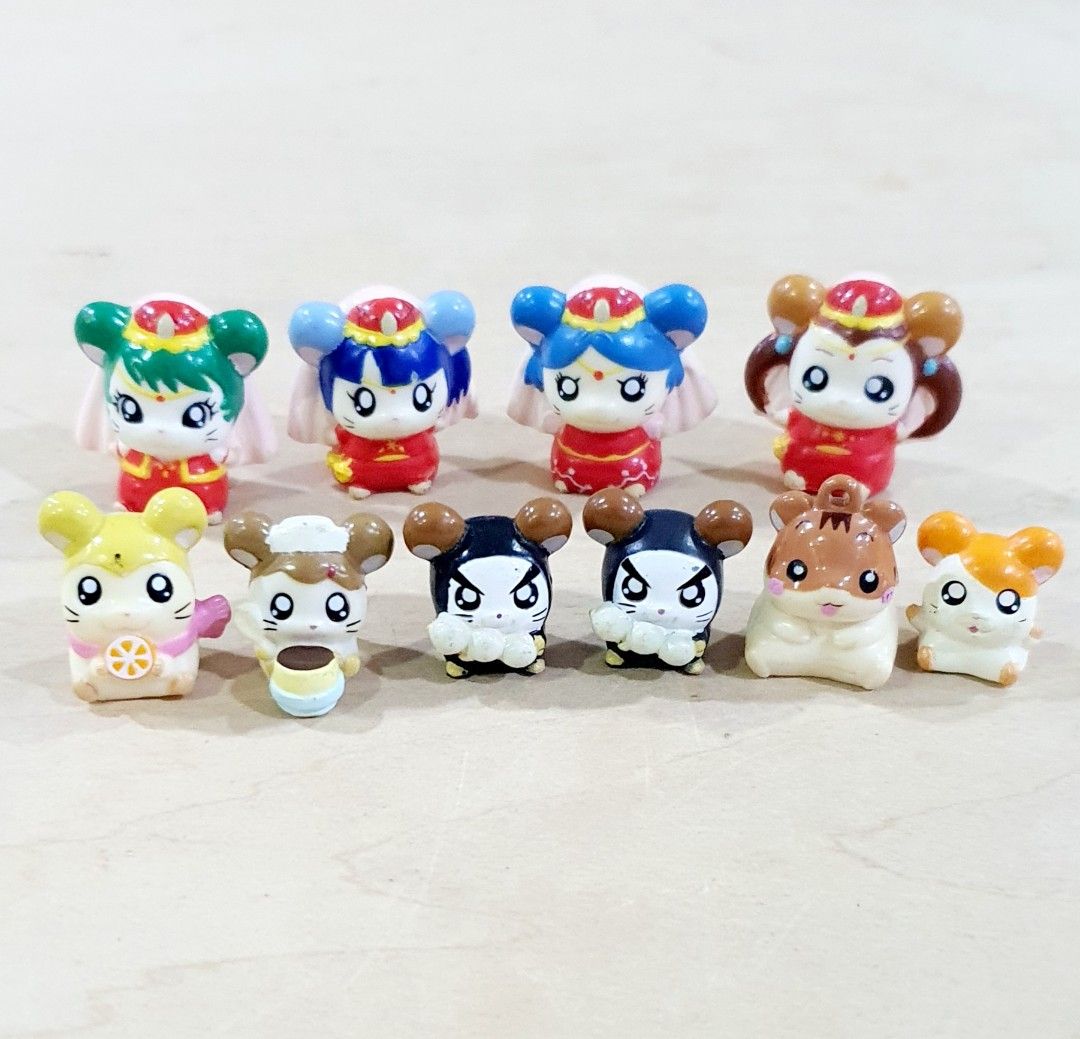 Hamtaro and friends figurines 10pc combo, Hobbies & Toys, Toys & Games ...