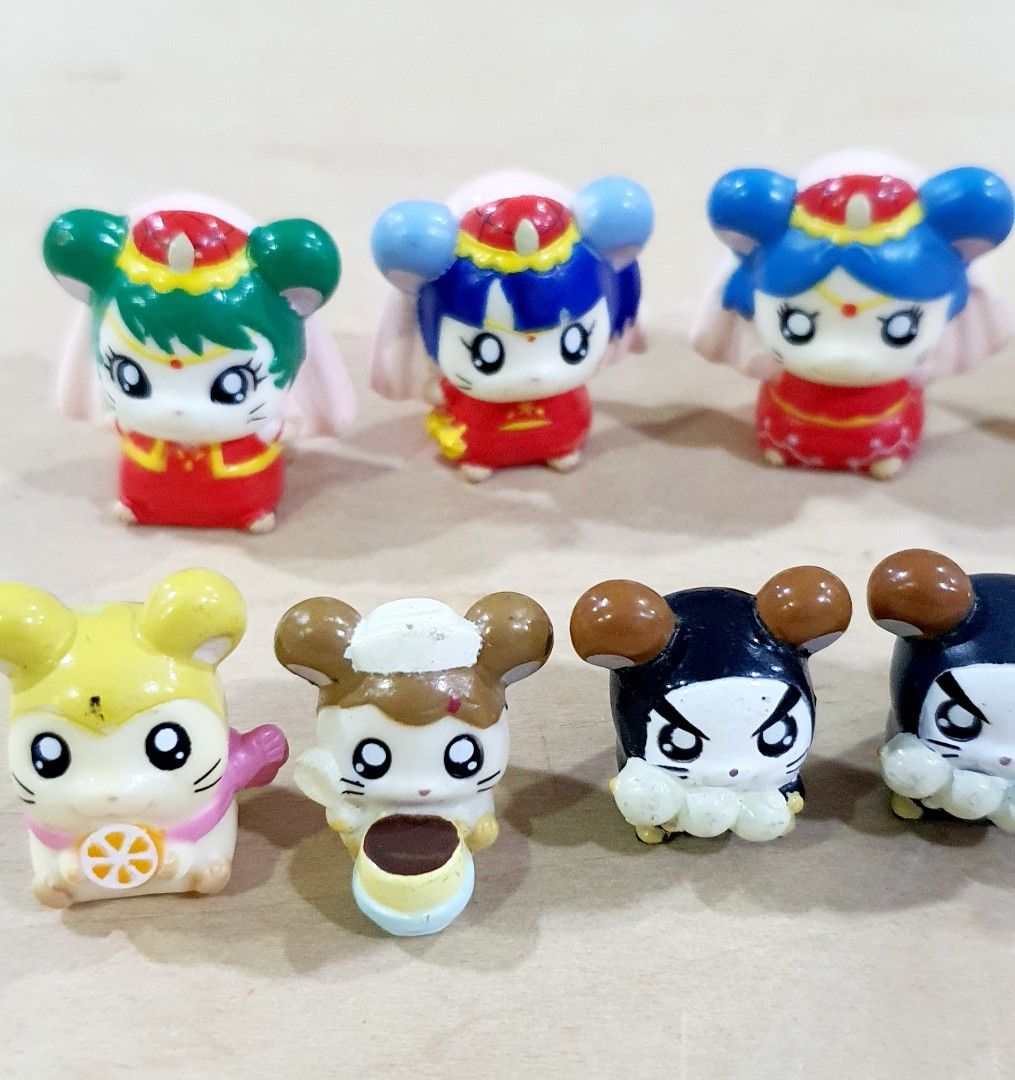 Hamtaro and friends figurines 10pc combo, Hobbies & Toys, Toys & Games ...