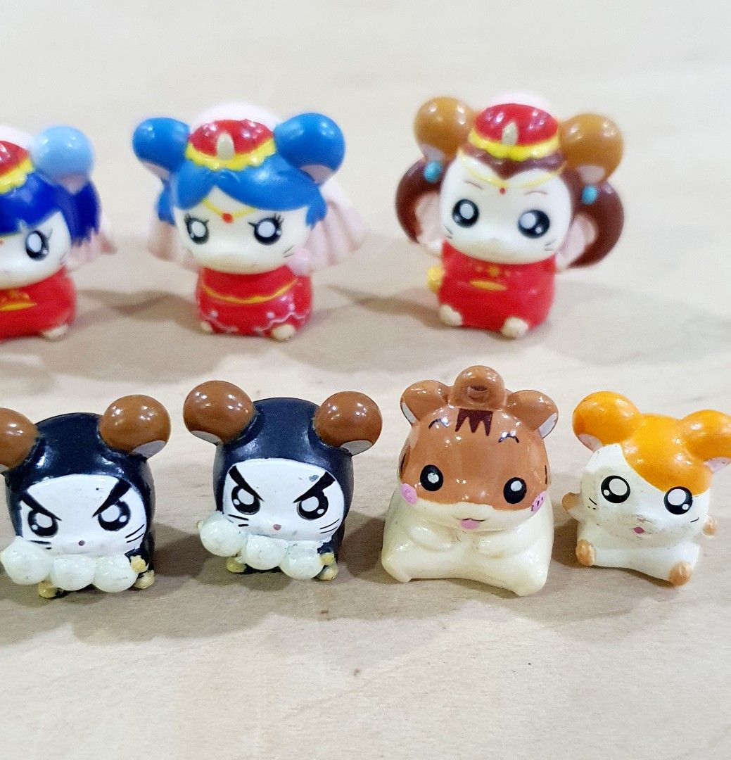 Hamtaro and friends figurines 10pc combo, Hobbies & Toys, Toys & Games ...