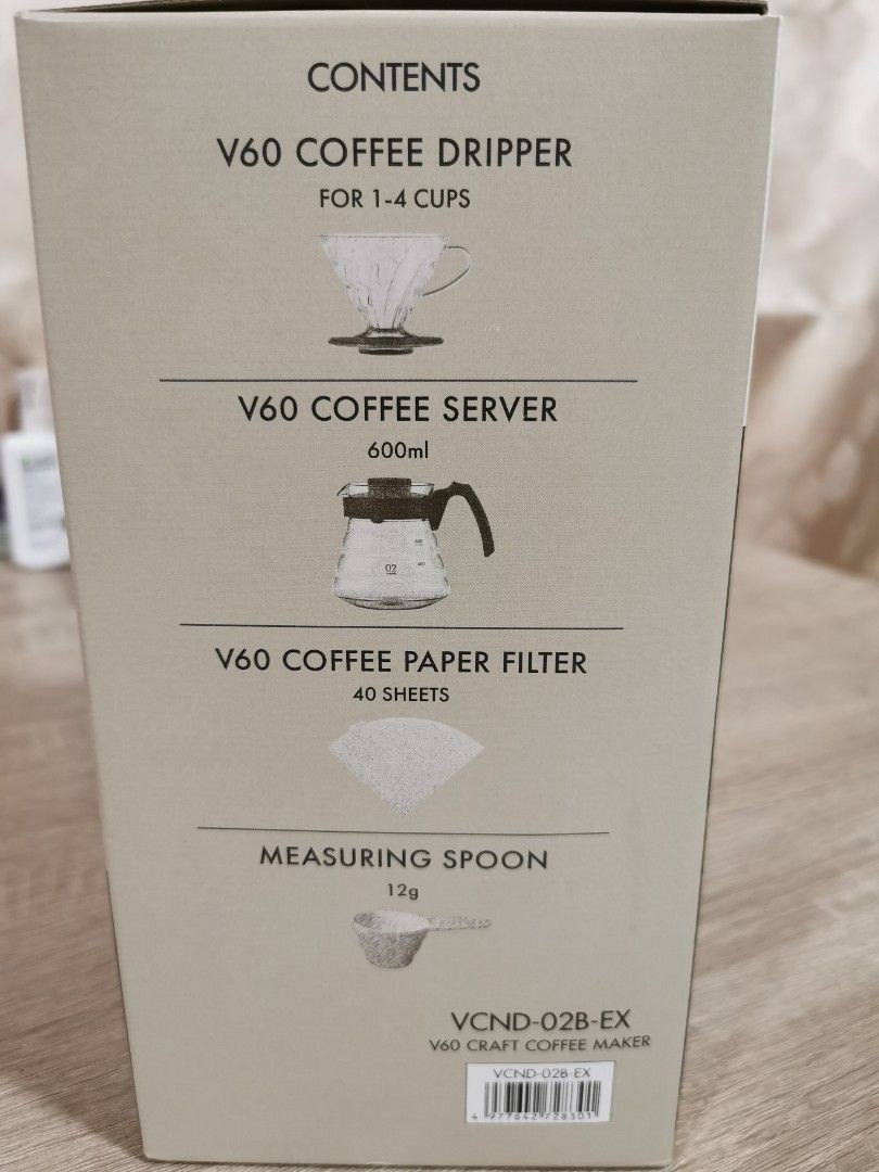 Hario V60 Craft Coffee Dripper, TV & Home Appliances, Kitchen ...