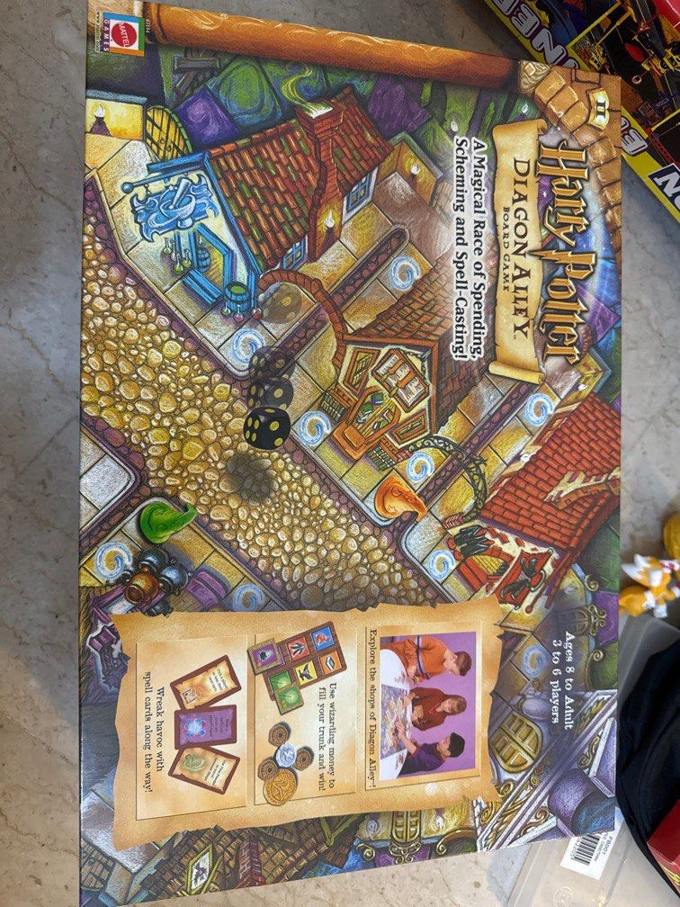 Harry Potter Diagon Alley Board Game, Hobbies & Toys, Toys & Games on ...