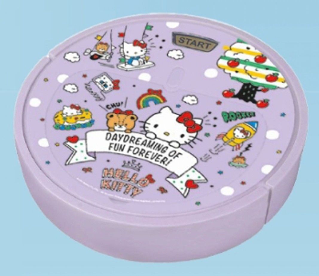 全新Hello Kitty吸塵機械人 Robot Vacuum Cleaner (可用超市coupon交換), 家庭電器, 吸塵機 ＆ 家居 ...