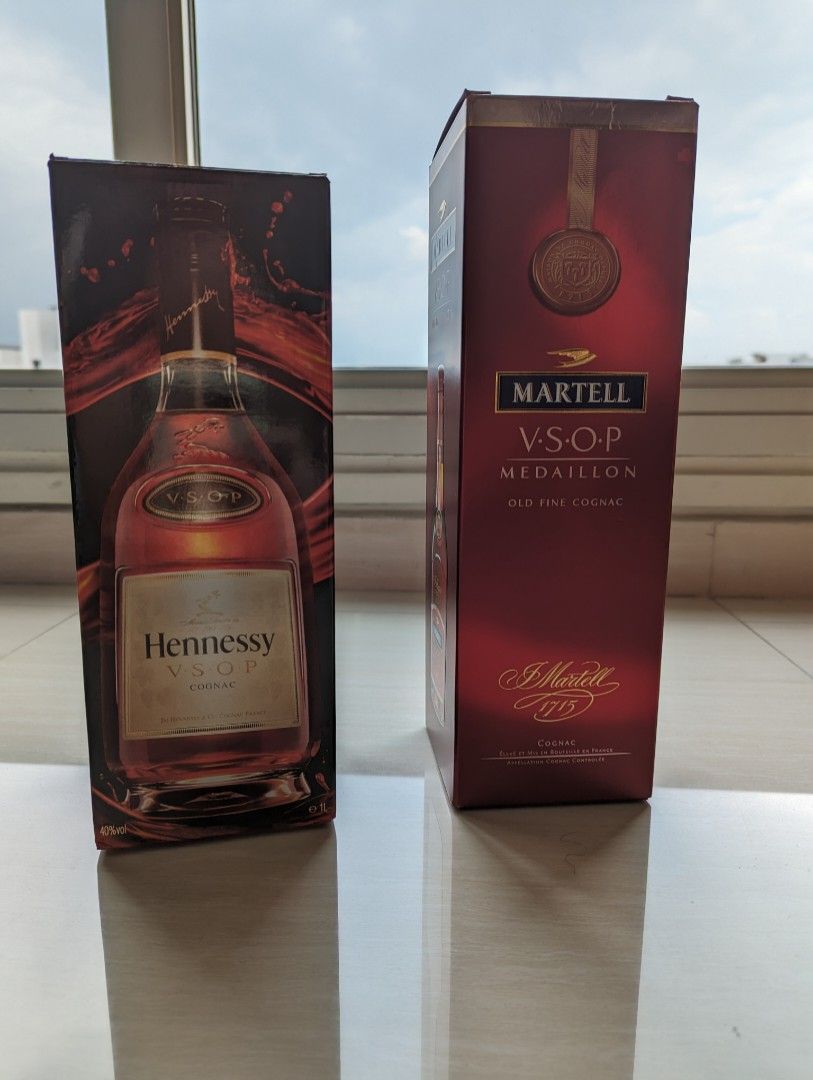 Hennessy VSOP, Martell VSOP, Food & Drinks, Alcoholic Beverages on ...