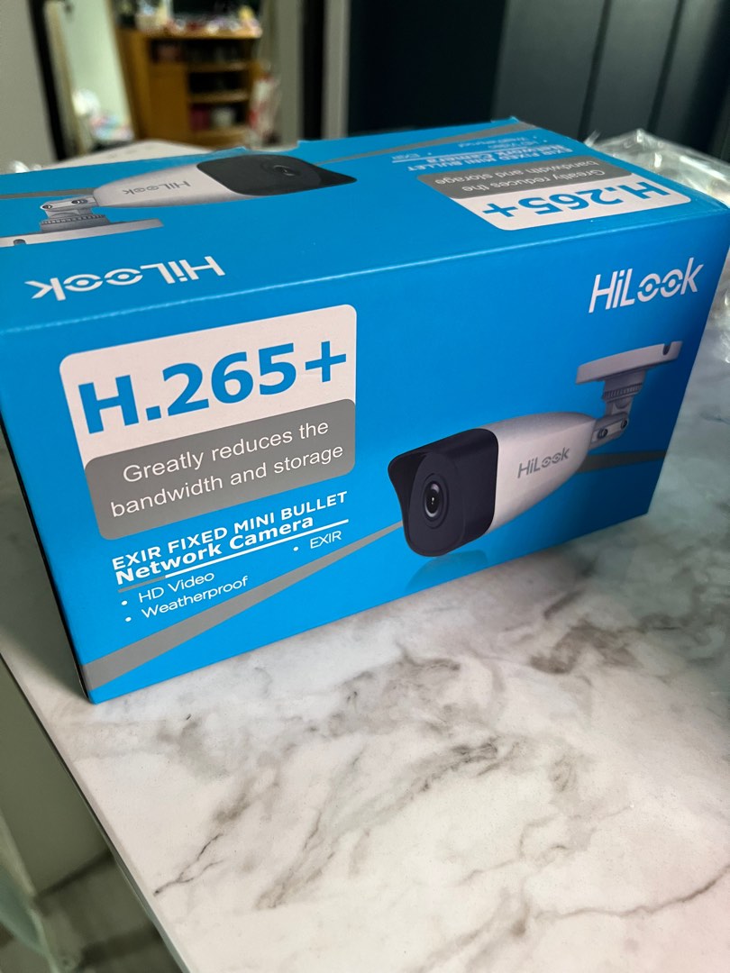 HiLook mini bullet network camera, Furniture & Home Living, Security ...