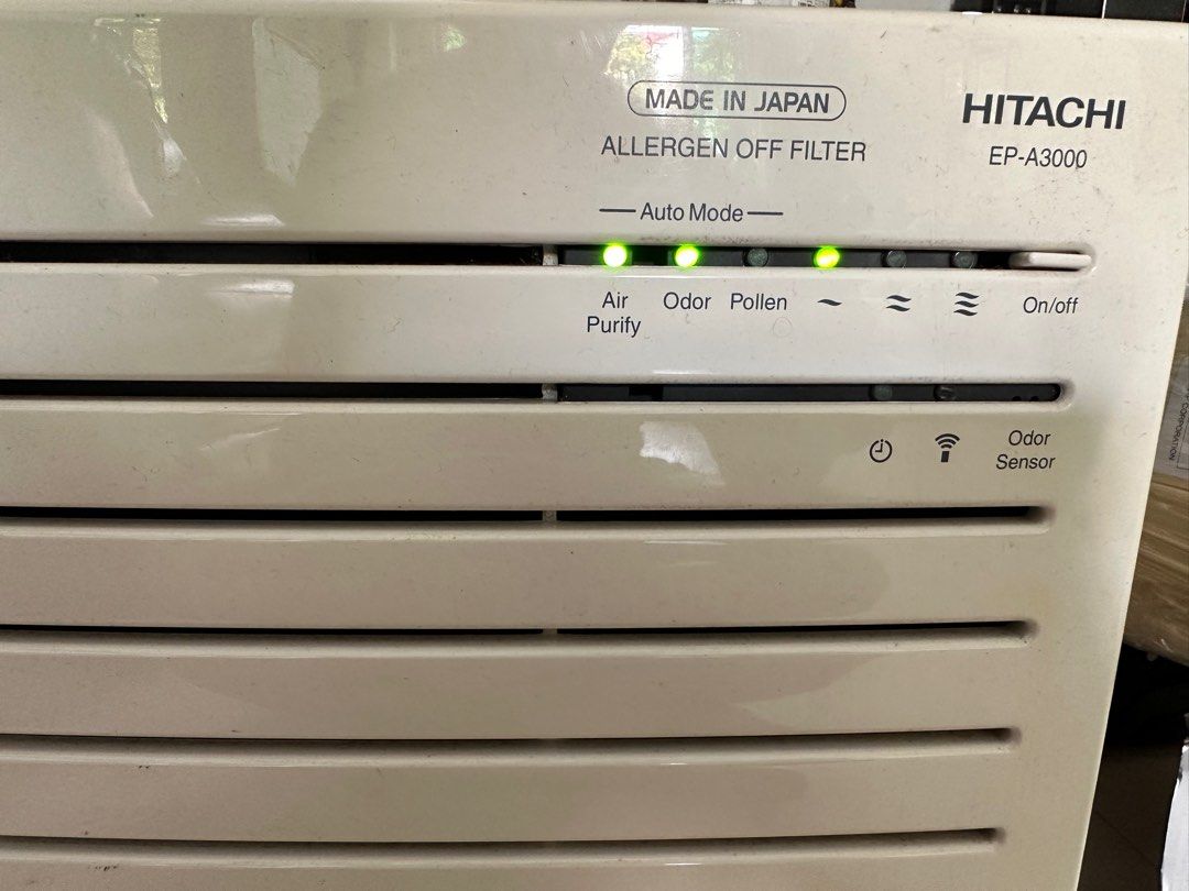 Hitachi EP A3000 purifier, TV & Home Appliances, Air Purifiers ...