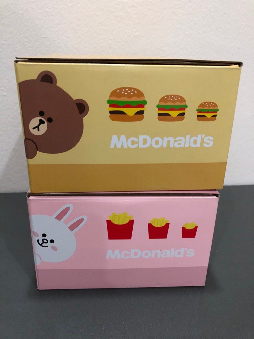 HK MCD Line Friends Bowl with lid x 2, Furniture & Home Living ...
