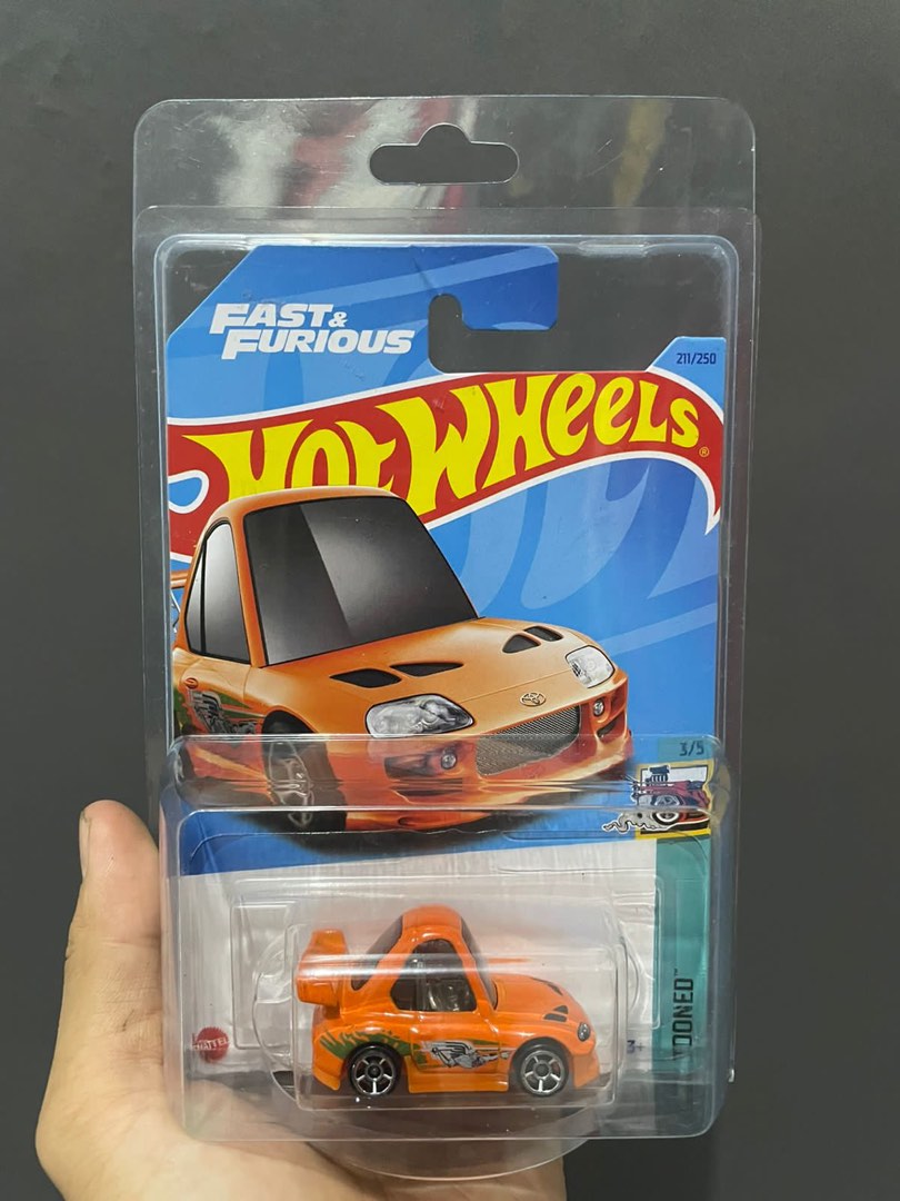 Hot wheels toyota supra tooned rare, Toys & Collectibles, Mainan di ...