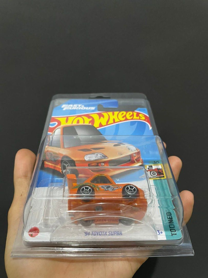 Hot wheels toyota supra tooned rare, Toys & Collectibles, Mainan di ...