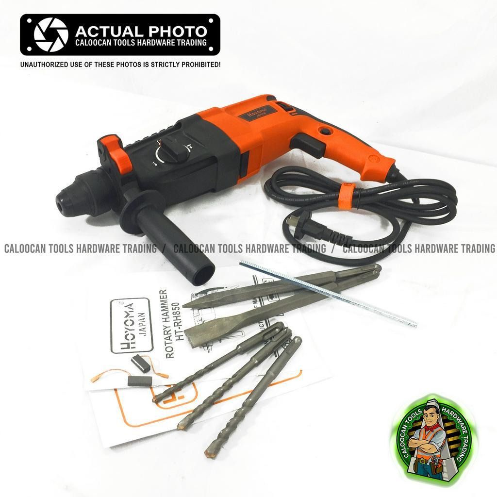 HOYOMA 850W 26mm Rotary Hammer with Hard Carrying Case (HT-RH850 ...