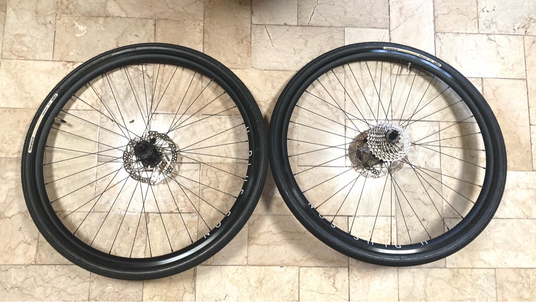 Hplus son Archetype rims ( black), Sports Equipment, Bicycles & Parts, Bicycles on Carousell