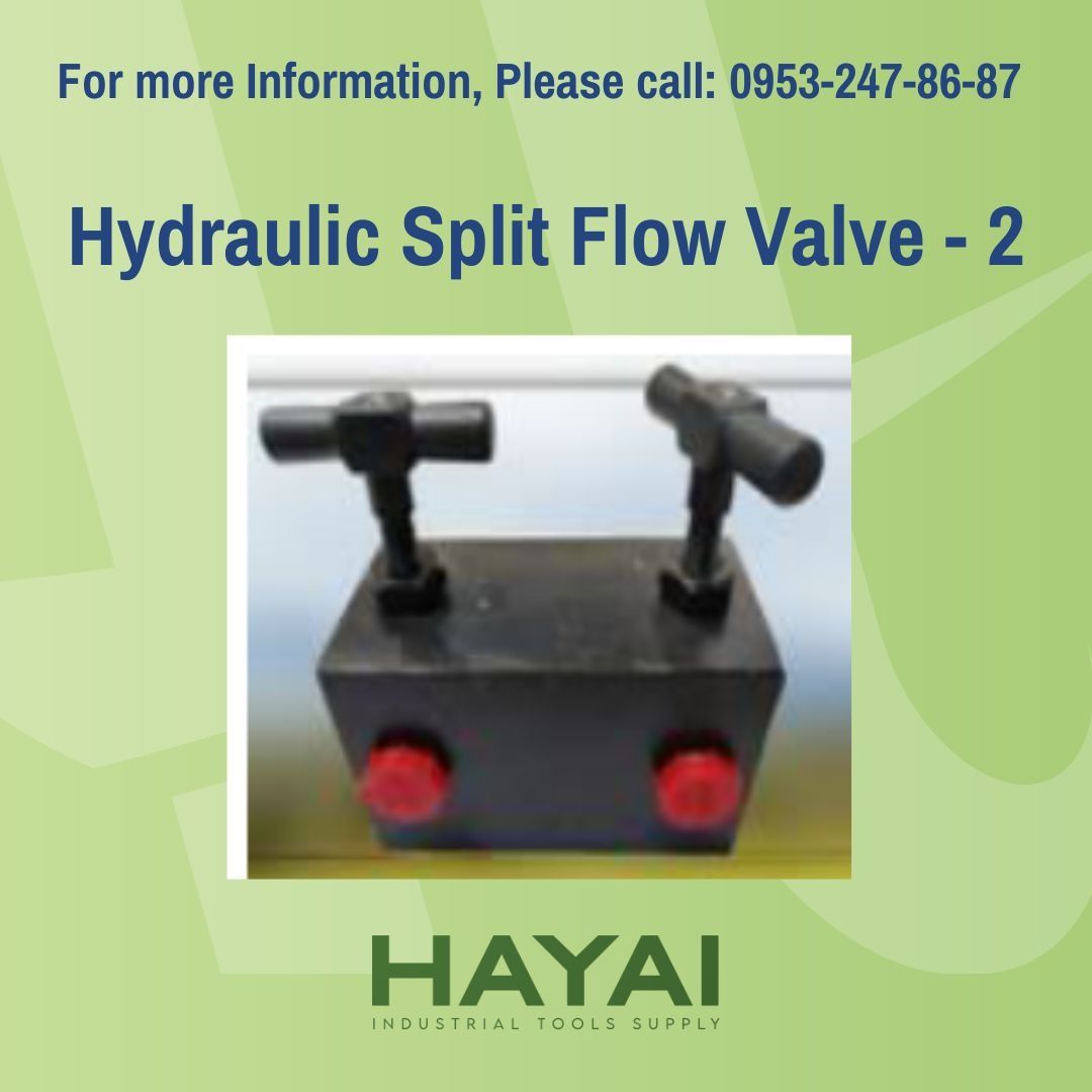 Hydraulic Split Flow Valve - 2, Commercial & Industrial, Construction ...