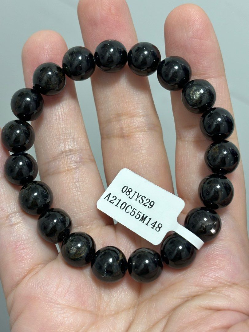 Hypersthene bracelet 10mm, Women's Fashion, Jewelry & Organisers ...