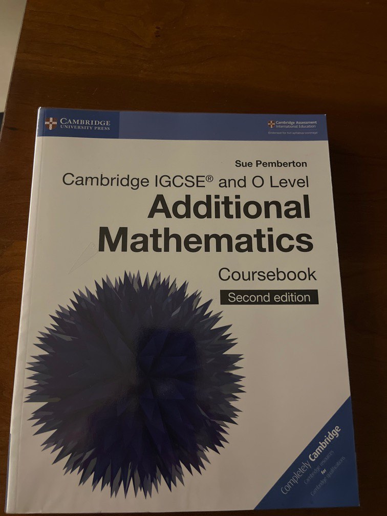 IGCSE Add math textbook, Hobbies & Toys, Books & Magazines, Textbooks ...
