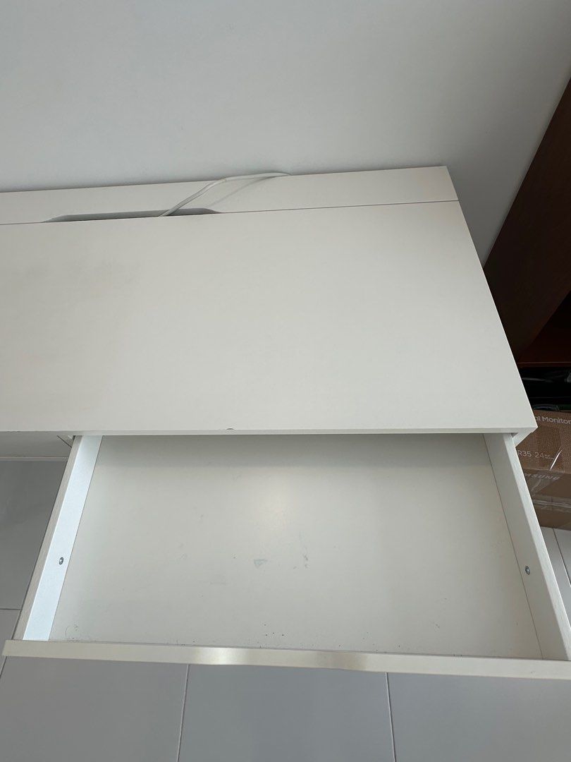 IKEA Study Table, Furniture & Home Living, Furniture, Tables & Sets on ...