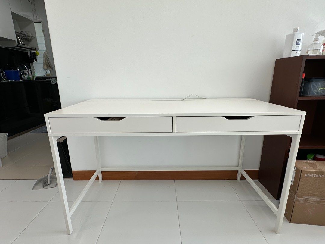 IKEA Study Table, Furniture & Home Living, Furniture, Tables & Sets on ...