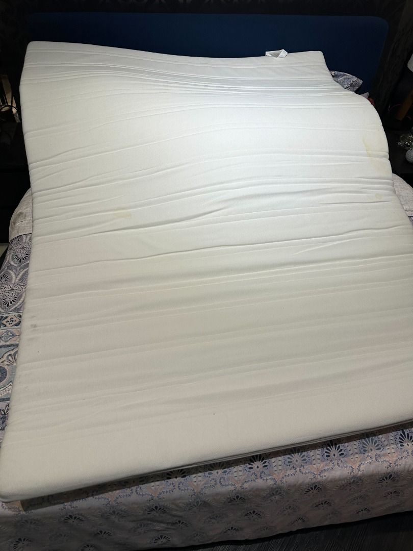 Ikea Tuddal Mattress Topper for Queen Bed, Furniture & Home Living ...