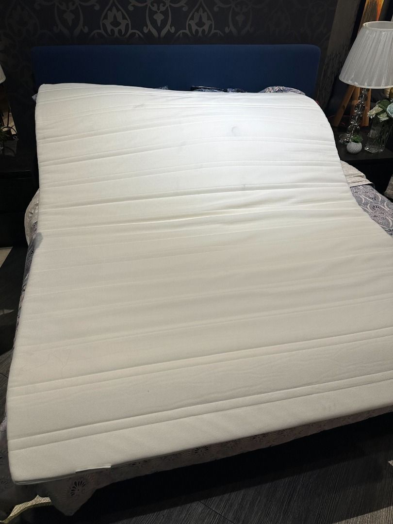 Ikea Tuddal Mattress Topper for Queen Bed, Furniture & Home Living ...