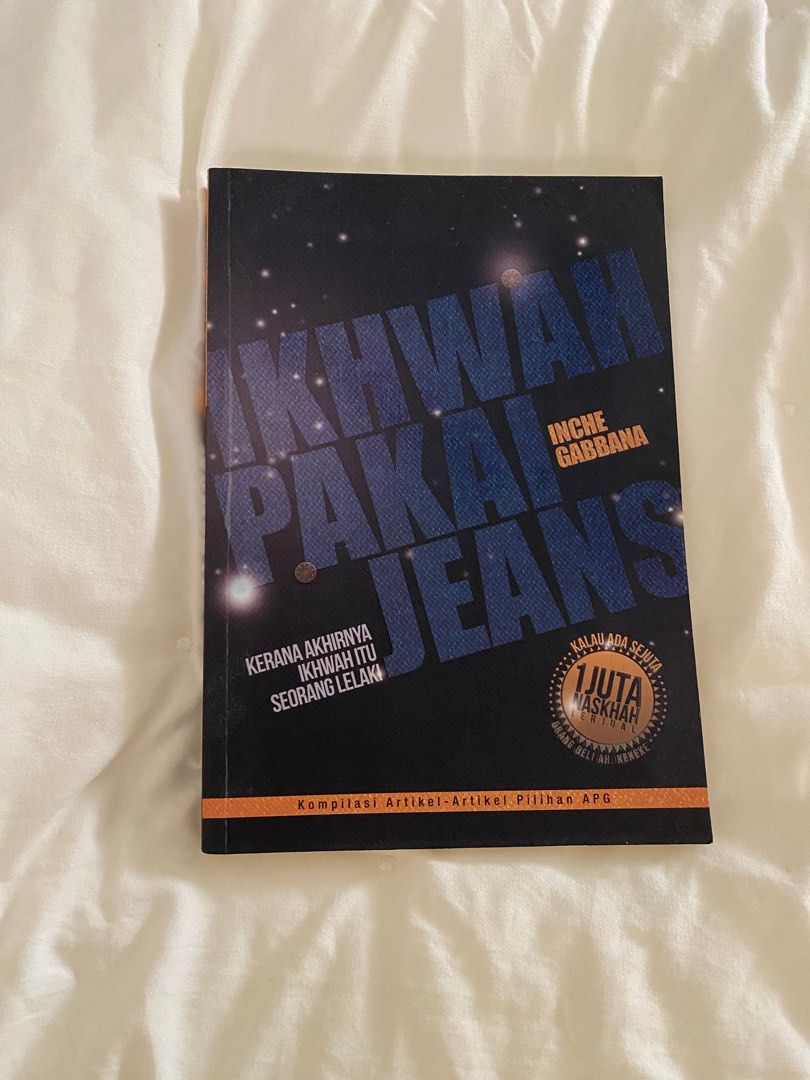 Ikhwah Pakai Jeans - Inche Gabbana, Hobbies & Toys, Books & Magazines ...