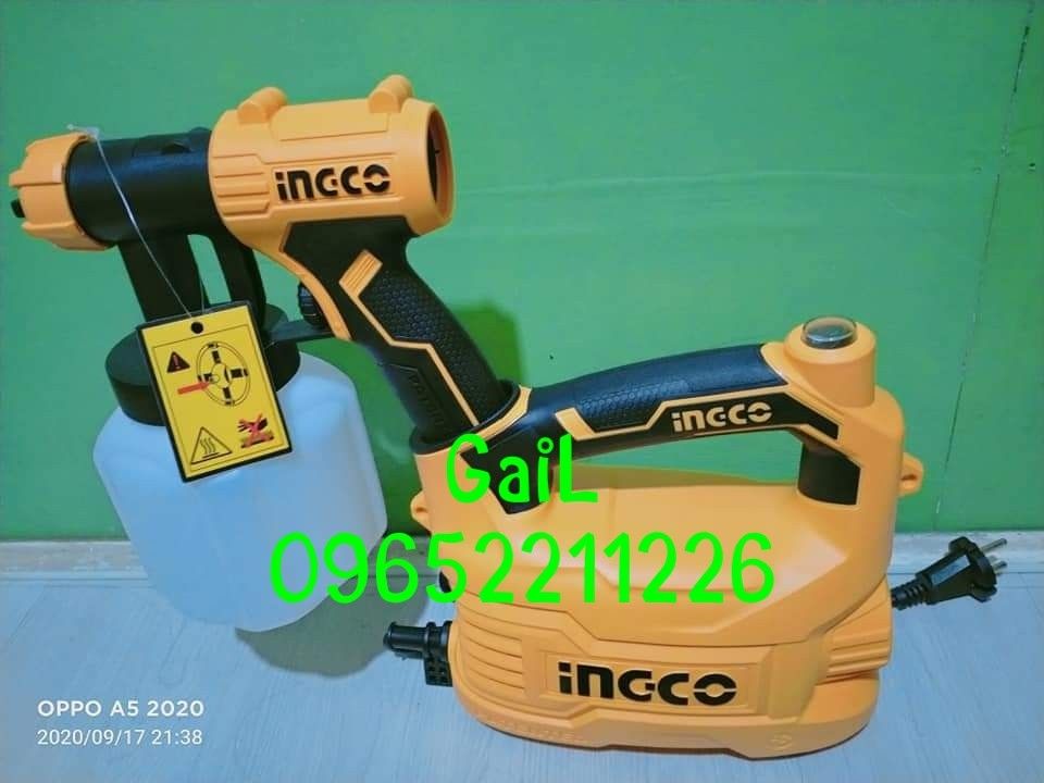 INGCO 550W Spray Gun (SPG5008), Commercial & Industrial, Construction ...