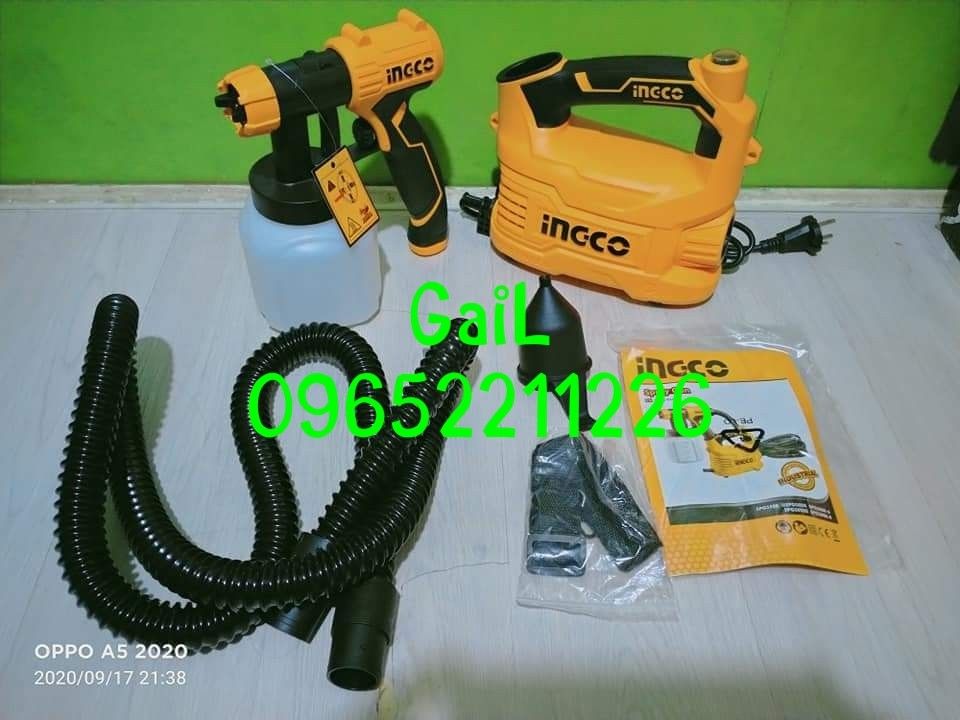 INGCO 550W Spray Gun (SPG5008), Commercial & Industrial, Construction ...