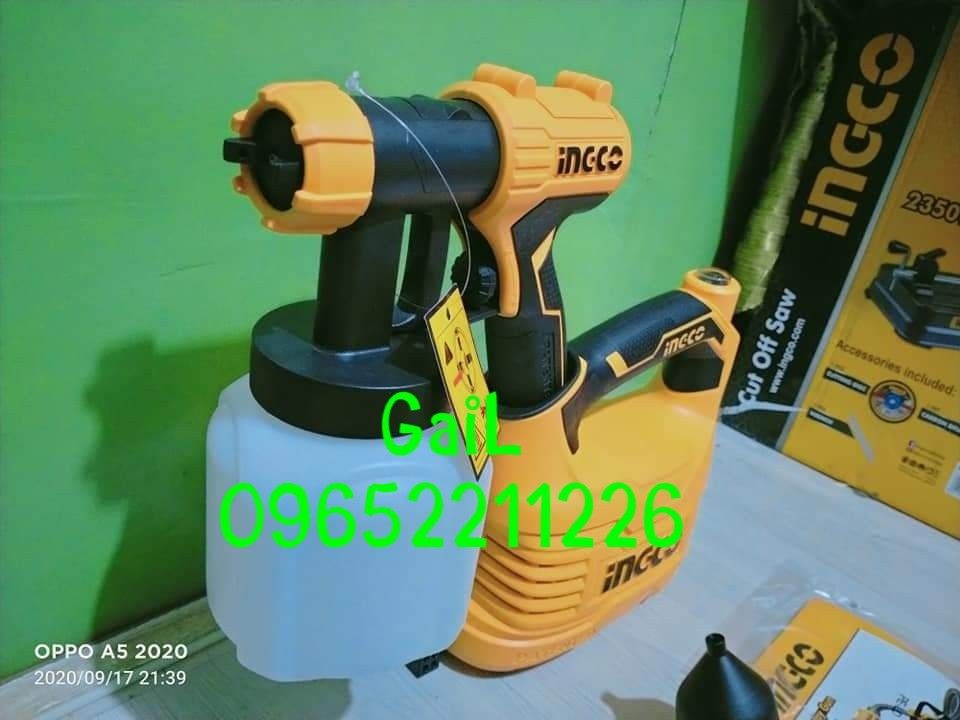 INGCO 550W Spray Gun (SPG5008), Commercial & Industrial, Construction ...