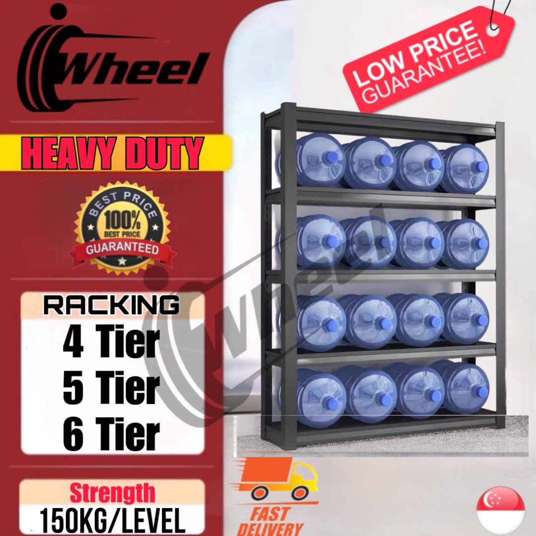 INSTOCK - Heavy Duty Full Metal Boltless Strong Racking HDB Storeroom ...