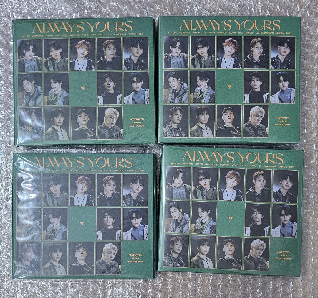 Instocks - Seventeen Always Yours Limited Edition D version, Hobbies & Toys, Memorabilia ...