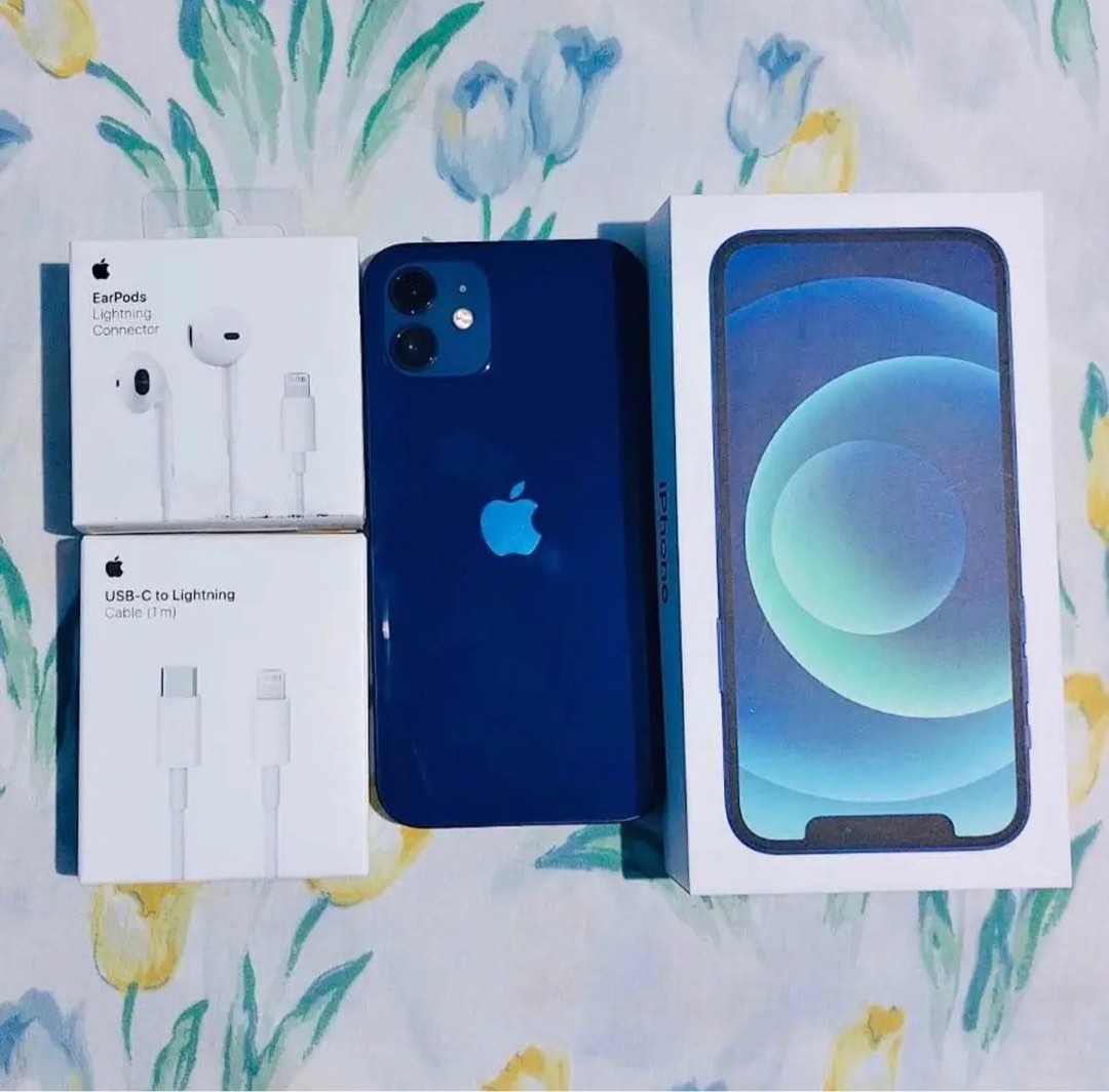 iphone 12 blue 64GB, Mobile Phones & Gadgets, Mobile Phones, iPhone ...