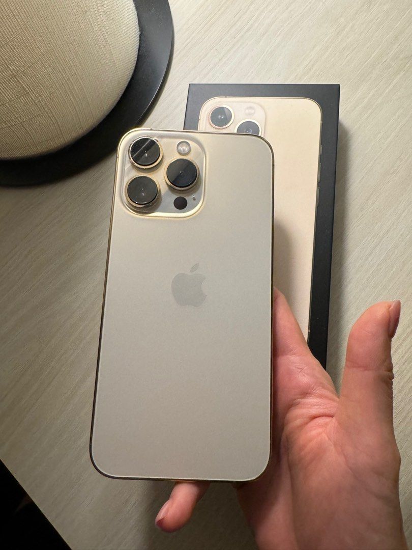 iPhone 13 Pro Gold 128GB, Mobile Phones & Gadgets, Mobile Phones ...
