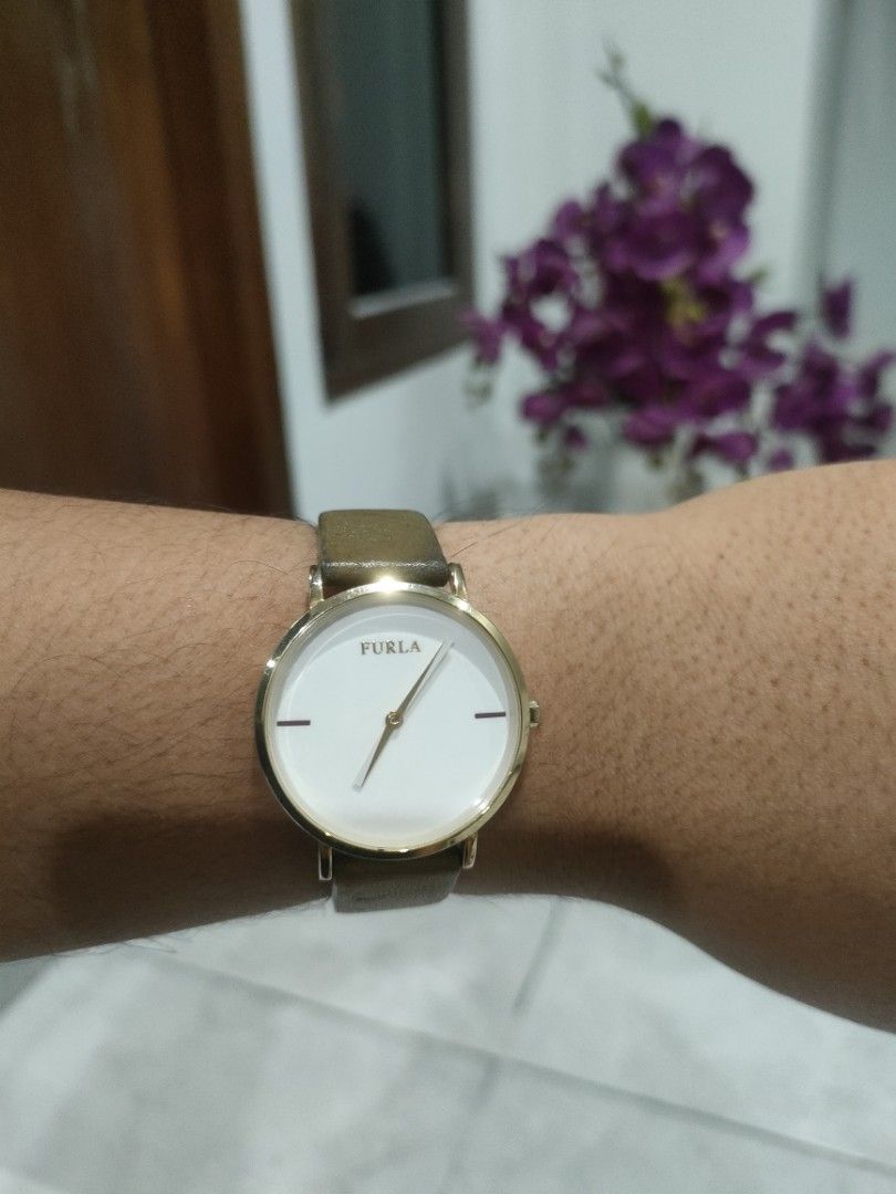 Jam Tangan Kulit Merek Furla Giada R4251108519 Original, Fesyen Wanita ...