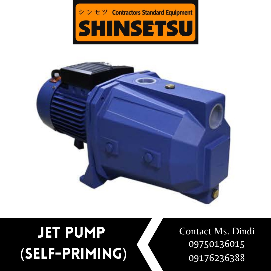 JET PUMP (SELF-PRIMING), Commercial & Industrial, Industrial Equipment on Carousell
