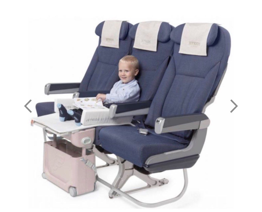 JetKids by Stokke Bed Box Airplane Ride/Carry/Sleep-On Suitcase, Babies ...