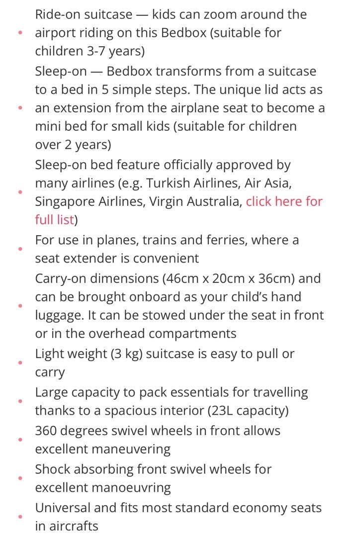 JetKids by Stokke Bed Box Airplane Ride/Carry/Sleep-On Suitcase, Babies ...