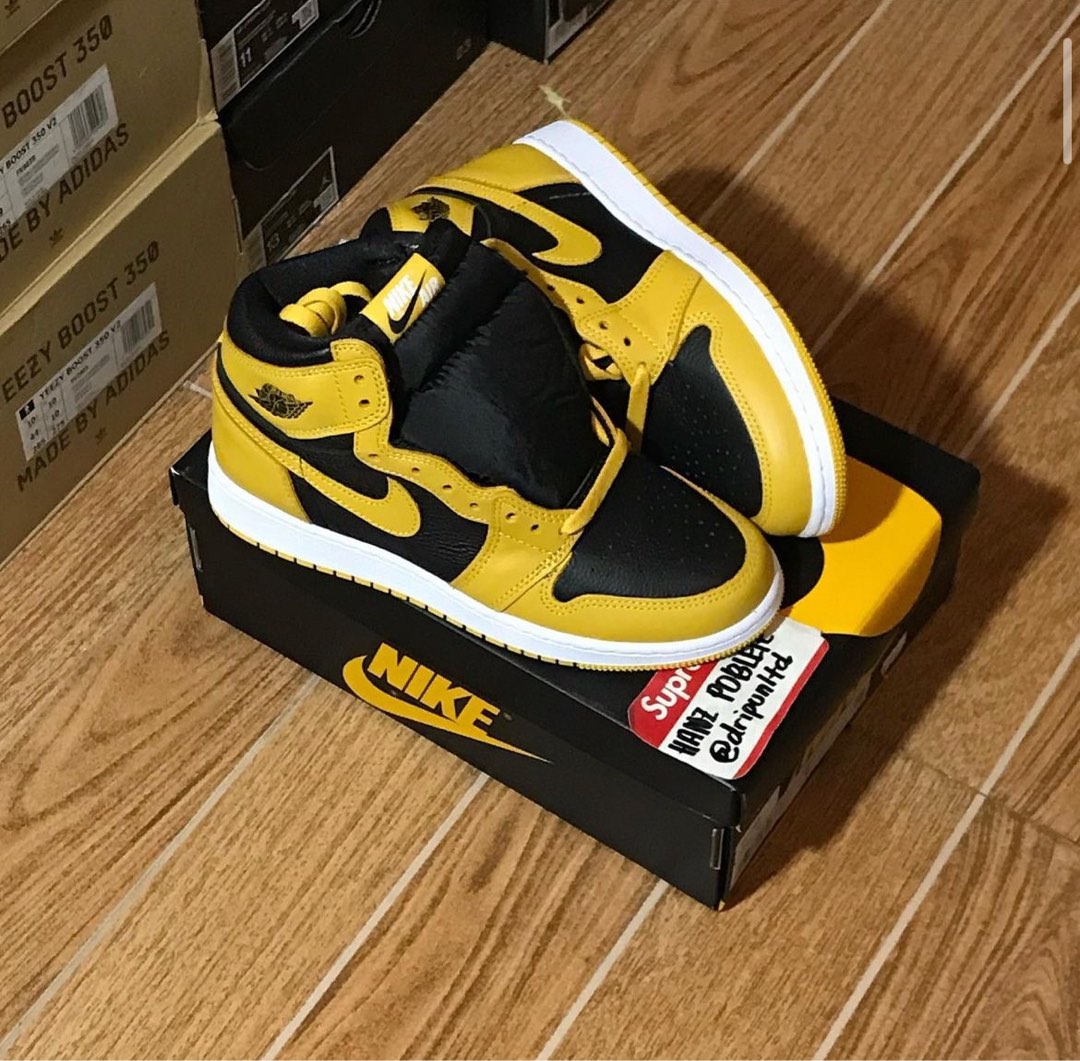 jordan 1 retro high og pollen, Men's Fashion, Footwear, Sneakers on ...