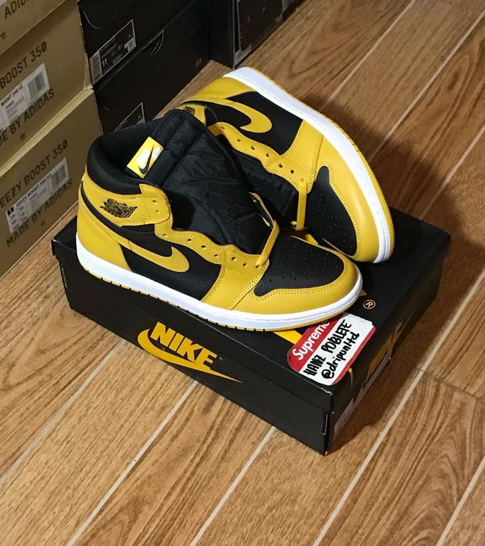 Jordan 1 Retro High OG Pollen, Men's Fashion, Footwear, Sneakers on ...