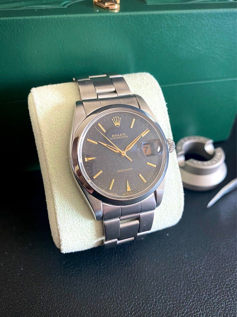*Just serviced* Rolex One of a kind nicely aged original stardust/gilt ...