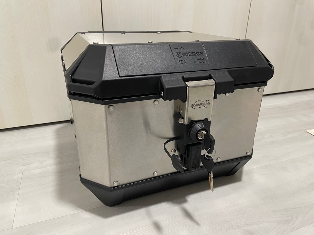 BRAND NEW Kappa Motorcycle Top Box KMS44A Aluminium Box, Motorcycles ...
