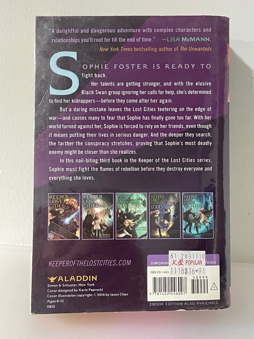 keeper of the lost cities: everblaze, Hobbies & Toys, Books & Magazines ...