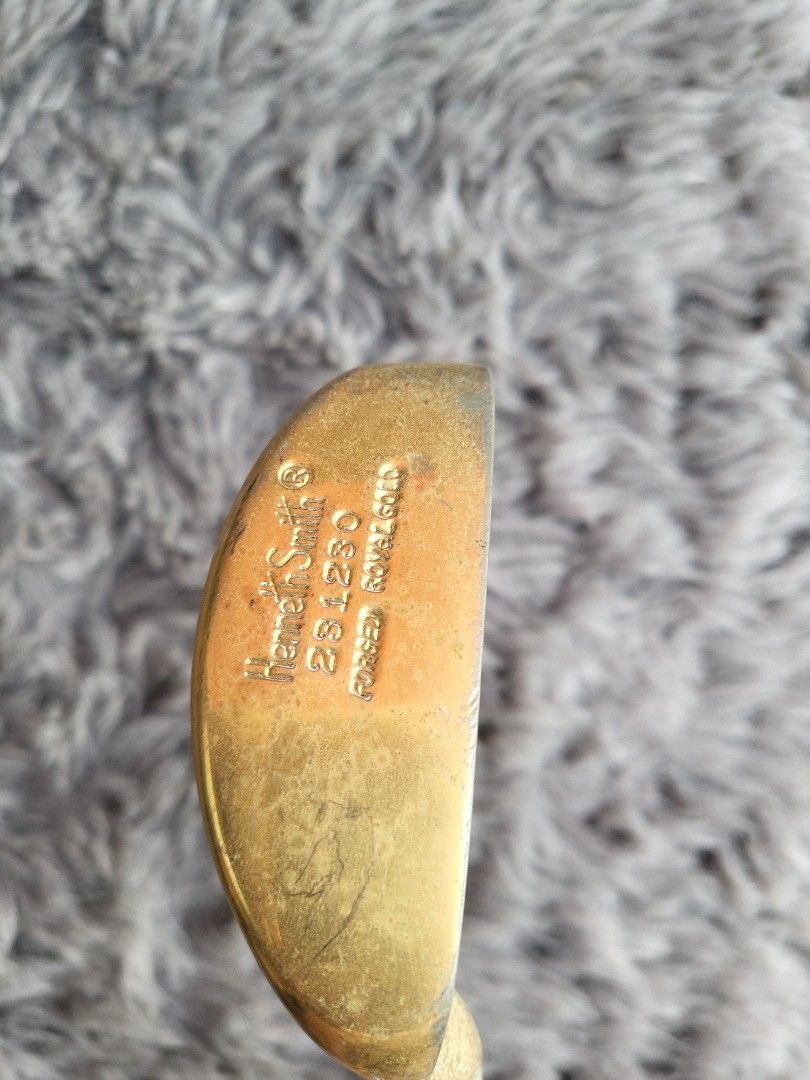 Kenneth Smith Royal Gold Forged 33 inches putter, Sports Equipment ...