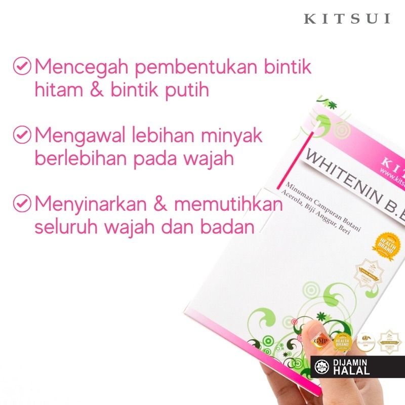 KITSUI Whitening BB (WITHOUT COLLAGEN) *Oily skin, Large pores, black ...