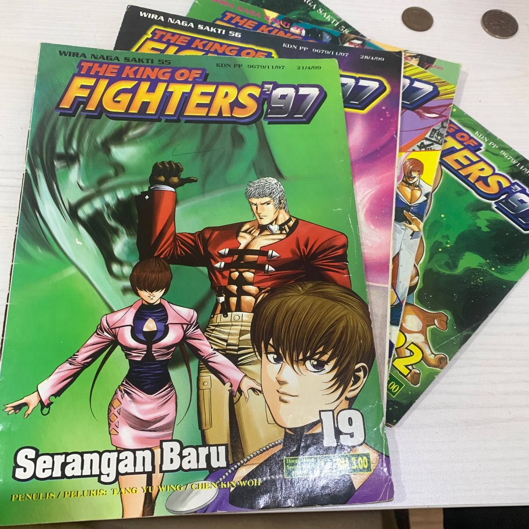 KOF 97 #19-#22 The King Of Fighters Book(RM10 satu komik sahaja ...