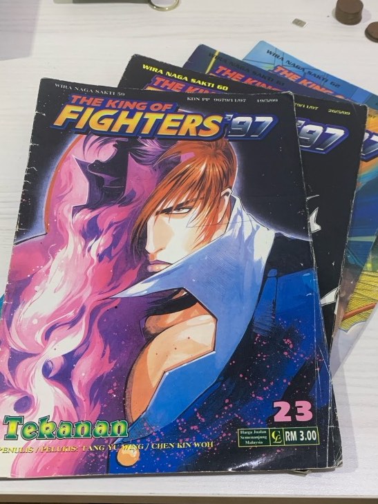 KOF 97 #23-#26 The King Of Fighters Book(RM10 satu komik sahaja ...