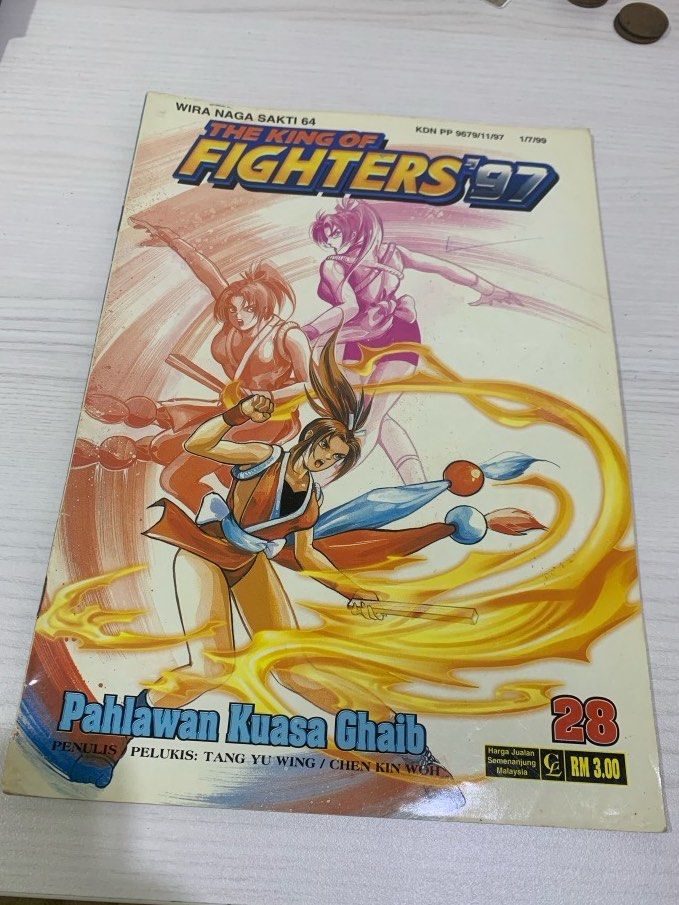 KOF 97 #27-#30 The King Of Fighters Book(RM10 satu komik sahaja ...