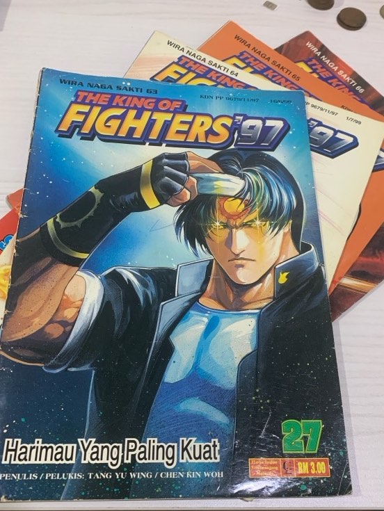 KOF 97 #27-#30 The King Of Fighters Book(RM10 satu komik sahaja ...