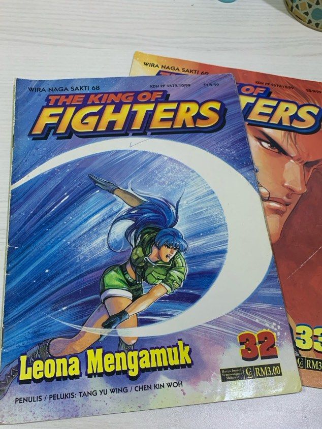 KOF 97 #32-#33 The King Of Fighters Book(RM15 satu komik sahaja ...