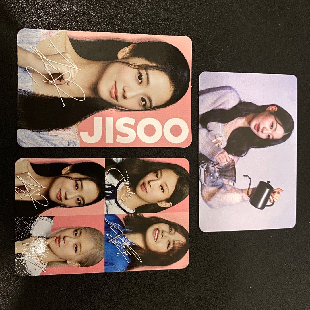K-pop Idol Cards { WonYoung | Jisoo | Blackpink }, Hobbies & Toys ...